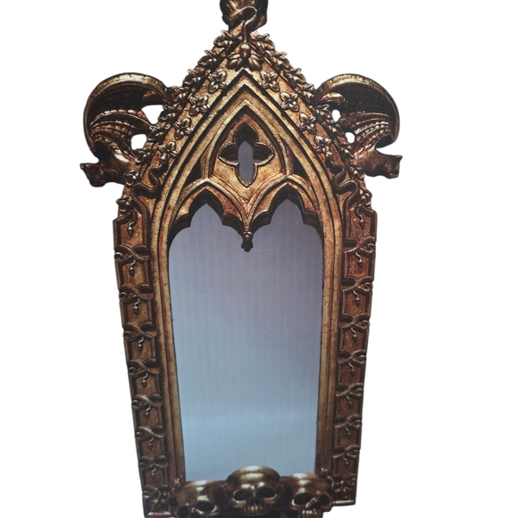 Christian Siriano | Wall Decor | Gothic Gold Wall Mirror | Poshmark